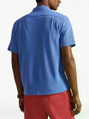 Polo Ralph Lauren Waffle-knit Shirt - Blue