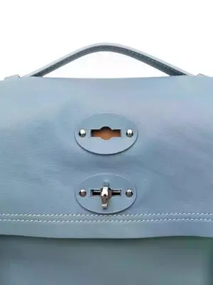 ZANELLATO Medium Saeta Stud Leather Tote Bag