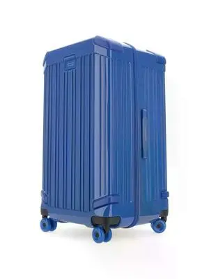 PIQUADRO Hardside Striped Trunk Suitcase