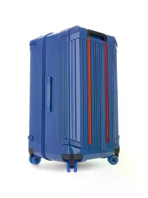 PIQUADRO Hardside Striped Trunk Suitcase