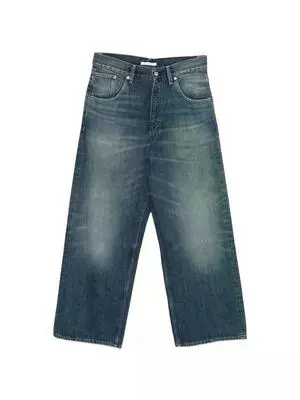 SUNFLOWER Faded Effect Loose Jeans