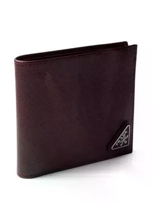 Prada Leather Wallet - Red