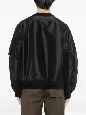 Sacai Sponge Sweatshirt - Black