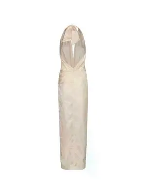 Johanna Ortiz Wildly Beautiful Midi Dress - Neutrals
