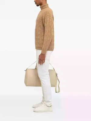 Place Of Ëlms Diamond-pattern Knit Sweater