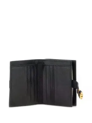 Chloé Paddington Padlock-detail Leather Wallet - Black