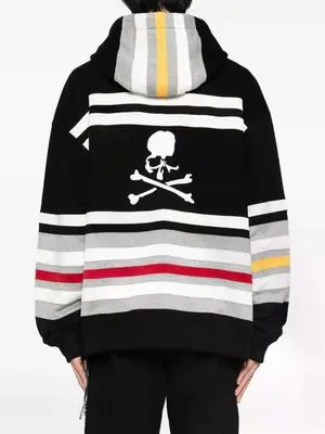 MASTERMIND WORLD Striped Logo Hoodie