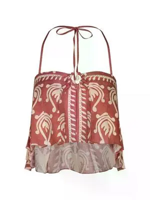 Johanna Ortiz Oceanic Floral Top
