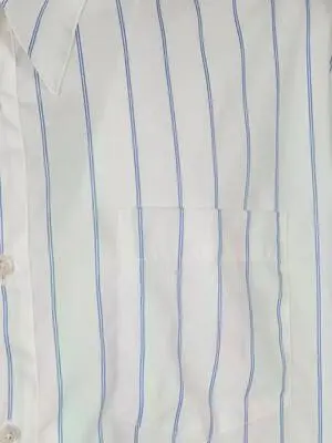 SUNFLOWER Striped-pattern Chest-pocket Shirt