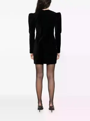 Isabel Marant Étoile Danee Embellished Puff-sleeve Mini Dress