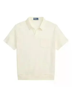 Polo Ralph Lauren Patch Pocket Polo Shirt - Neutrals