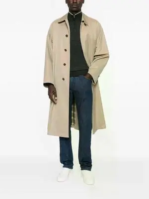 Canali Zip-fastening Sweater - Grey