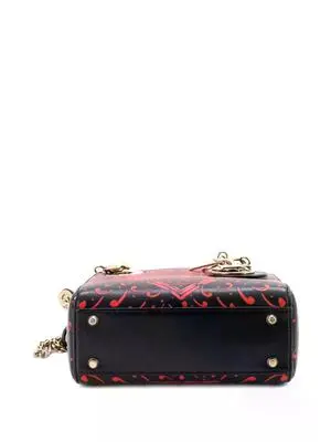 Dior Lady Printed Leather Mini Tote Bag