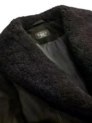 Ralph Lauren Belted Suede Coat