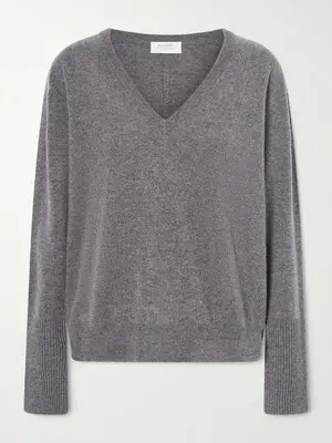 LA LIGNE Cashmere V-neck Sweater