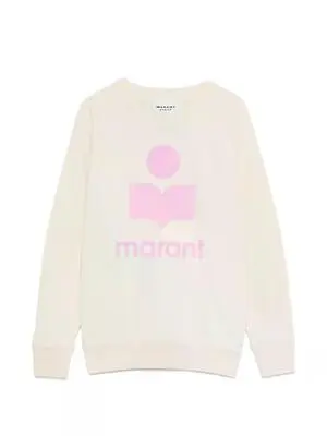 MARANT ETOILE Crewneck Sweatshirt With Logo Detail