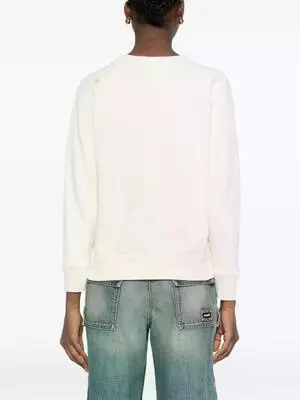 MARANT ETOILE Crewneck Sweatshirt With Logo Detail