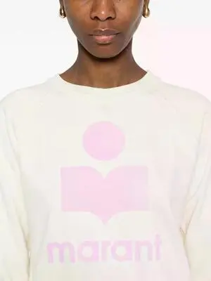 MARANT ETOILE Crewneck Sweatshirt With Logo Detail