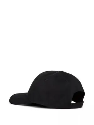 C.P. COMPANY Logo-embroidered Baseball Cap - Black