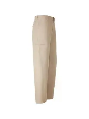 Givenchy Beige Wide-leg Trousers