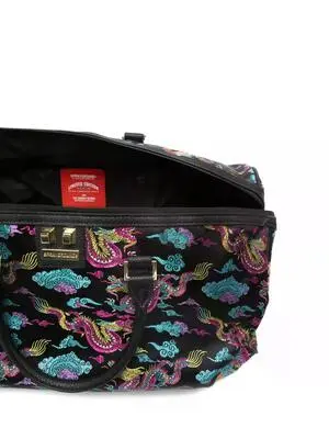 SPRAYGROUND Dragon Print Luggage Bag
