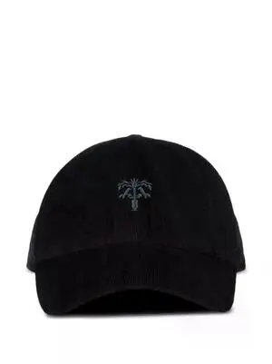PLACE OF ËLMS Corduroy Baseball Cap - Black
