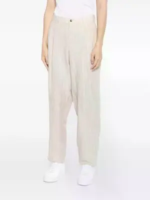 Giorgio Armani Striped Linen Trousers
