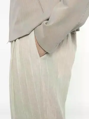 Giorgio Armani Striped Linen Trousers