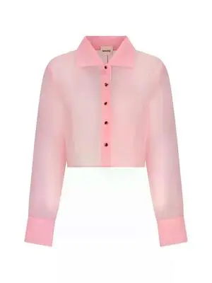 Khaite Jasen Cropped Shirt