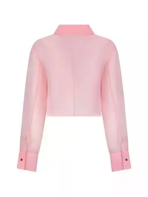 Khaite Jasen Cropped Shirt