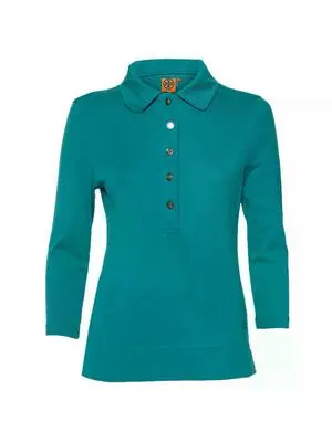 Tory Burch Buttoned Polo Shirt