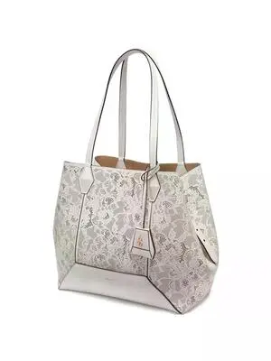 JIMMY CHOO Medium Tote Bag With Hanging Charm