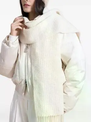Rag & Bone Mila Fringed Scarf - Neutrals