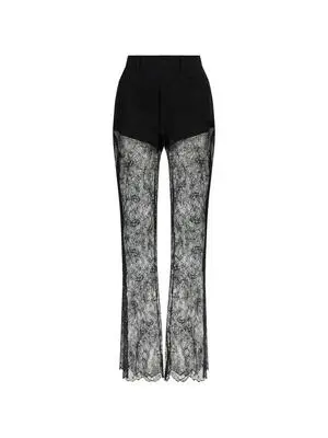 Giuseppe Di Morabito Lace Flared Trousers
