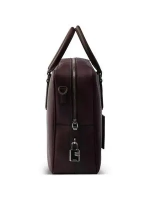 Prada Saffiano Leather Laptop Bag - Red