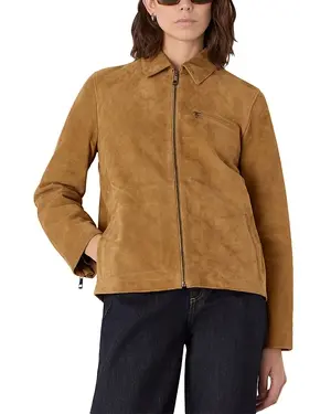 Women's Suede Tan Jackets