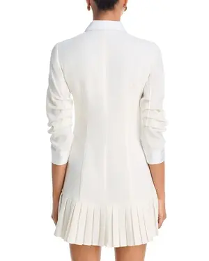 Cinq À Sept Drapey Crepe Lucilla Dress - Ivory