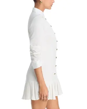 Cinq À Sept Drapey Crepe Lucilla Dress - Ivory