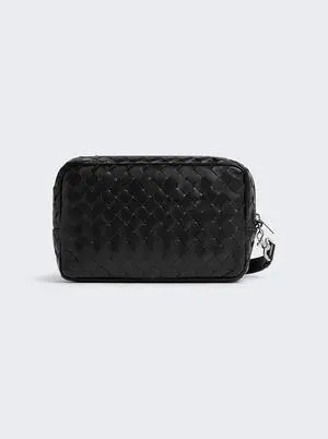 Bottega Veneta Leather Pouch - Black