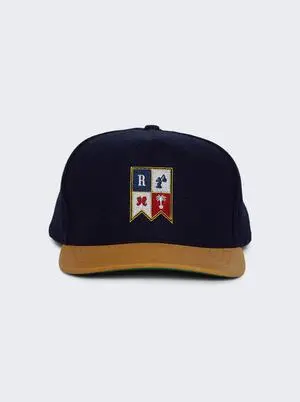 Rhude Harbor Crest Cap - Navy