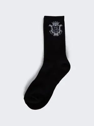 Rhude Chateau Crest Sports Socks - Black