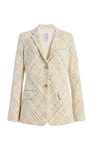 ROSIE ASSOULIN Rosie Assoulin 50/50 Silk Blazer