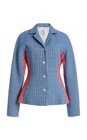 Rosie Assoulin Woven Blazer - Multi