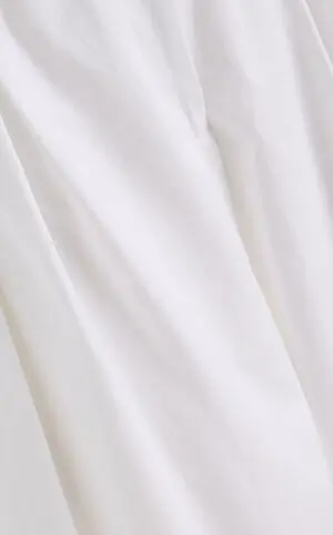 Rosie Assoulin Cotton Poplin Culottes
