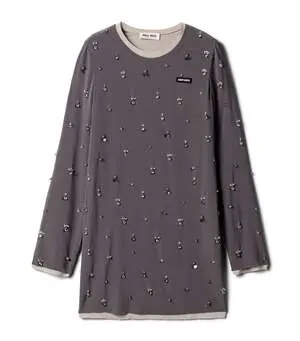 Miu Miu Embellished Cocktail Dresses