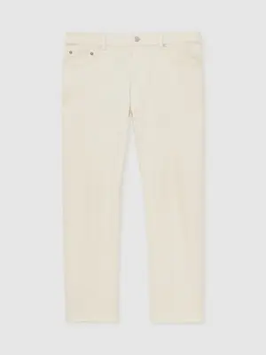 REISS Bishopsgate Straight-leg Jeans - White