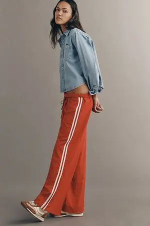 Joe's Jeans Tine Track Pants - Cherry Red