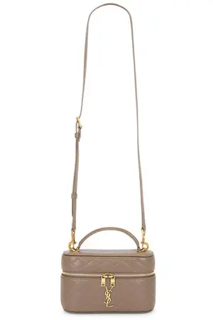 Saint Laurent Gaby Vanity Bag - Plaza Taupe