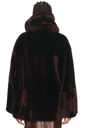 Nour Hammour Lodge Shearling Coat