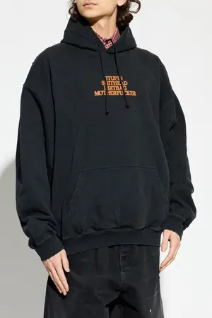 Vetements Printed Oversized Sweatshirt